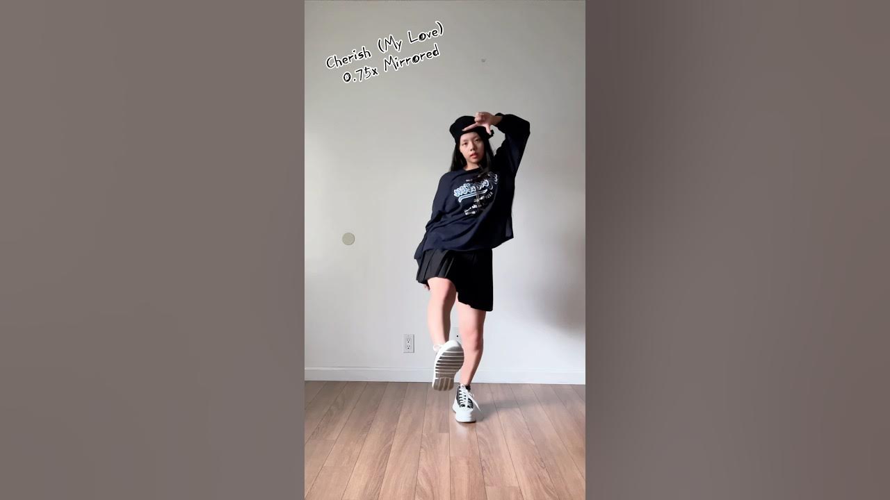 📌ILLIT ‘Cherish (My Love)’ Dance Tutorial 0.75x Mirrored - YouTube
