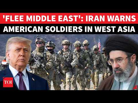 'AMERICAN SOLDIERS & FAMILIES, FLEE!': Iran Issues SHOCK Ultimatum After US Civilians Told To Leave