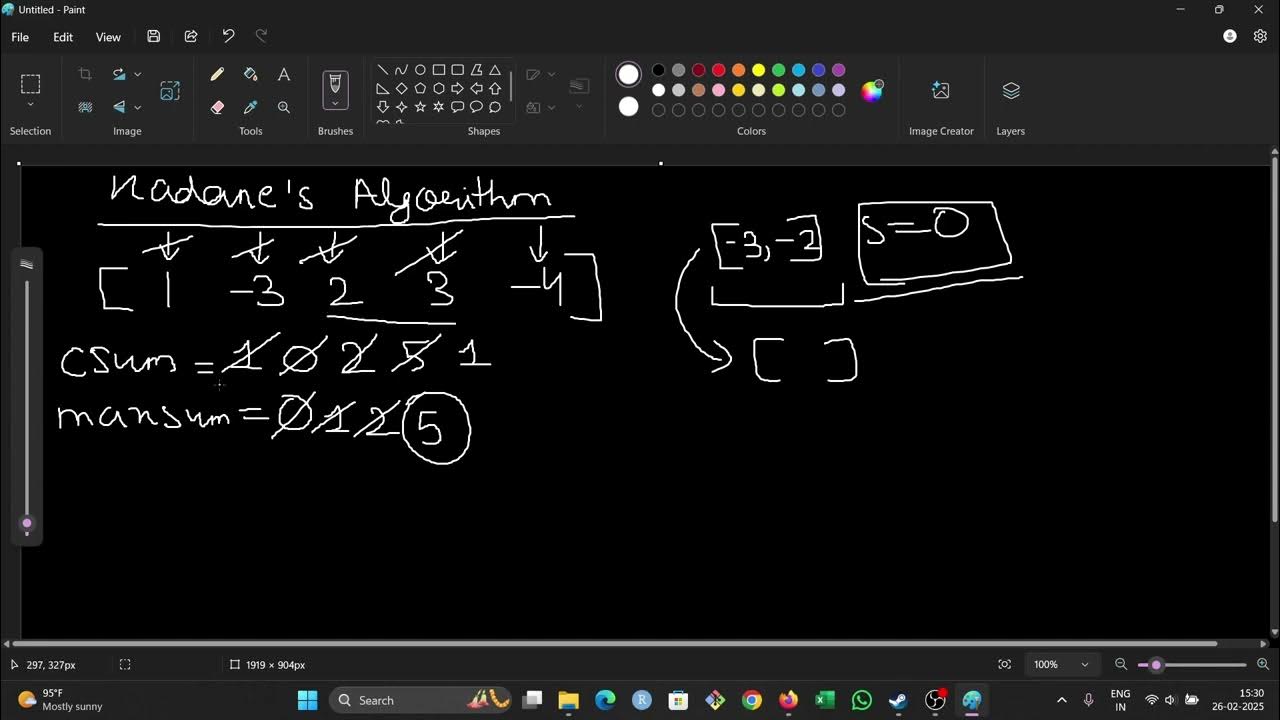 Maximum Absolute Sum of Any Subarray (Leetcode 1749) - YouTube