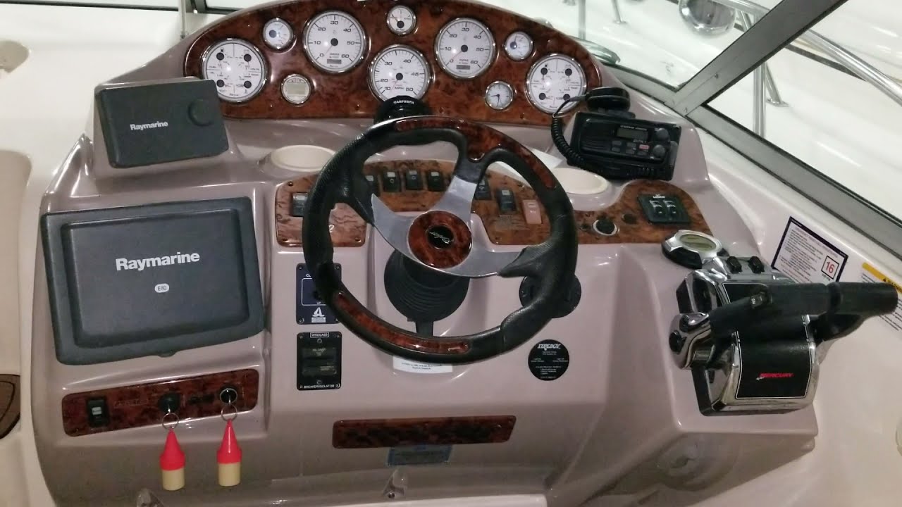 2005 Rinker 342 Walkthrough - YouTube