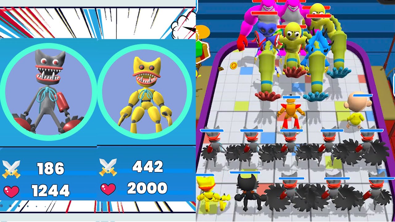 MAX LEVEL in Merge Master Blue Monster Game Part 8 - YouTube