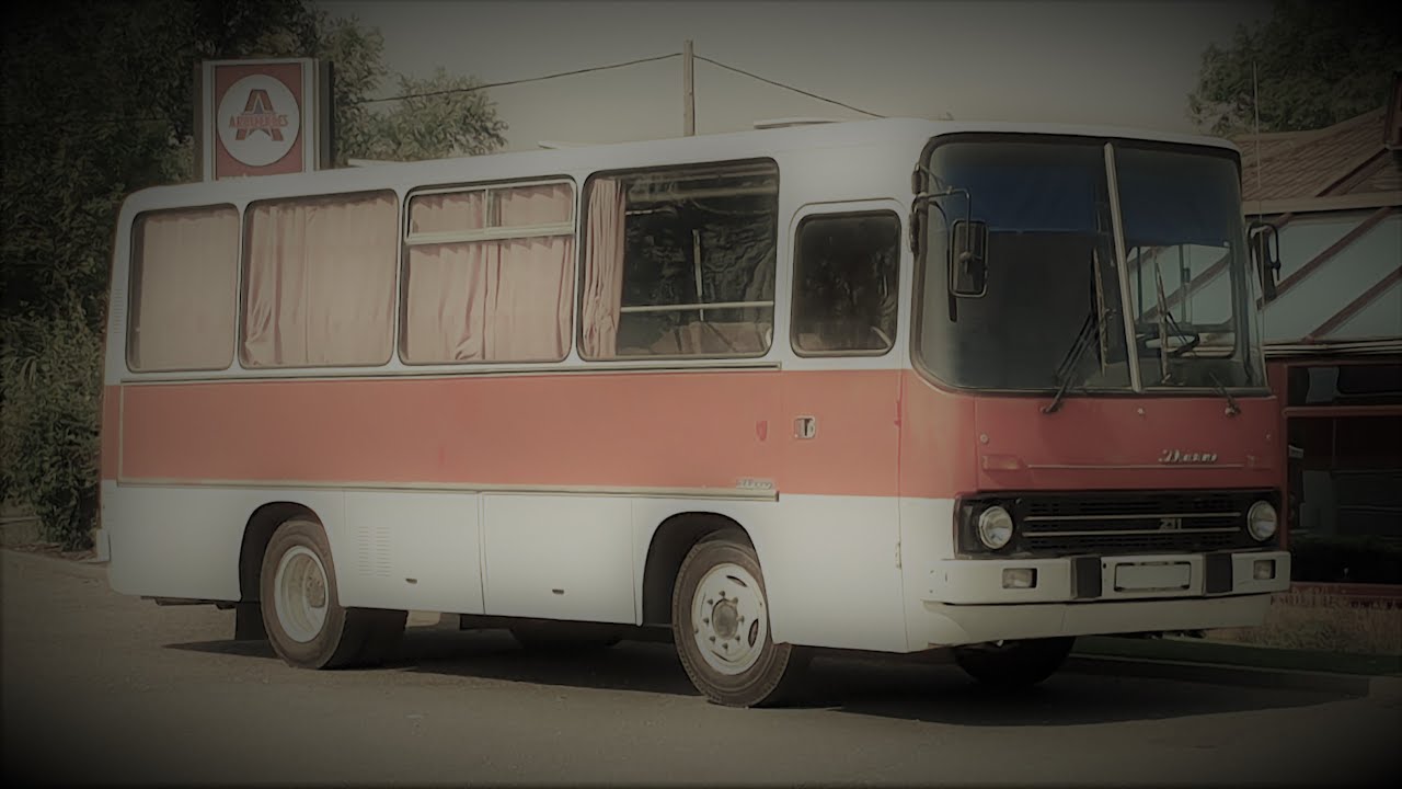 Ikarus 211 1979 (IFA W50 engine) first start after cylinder head change ...