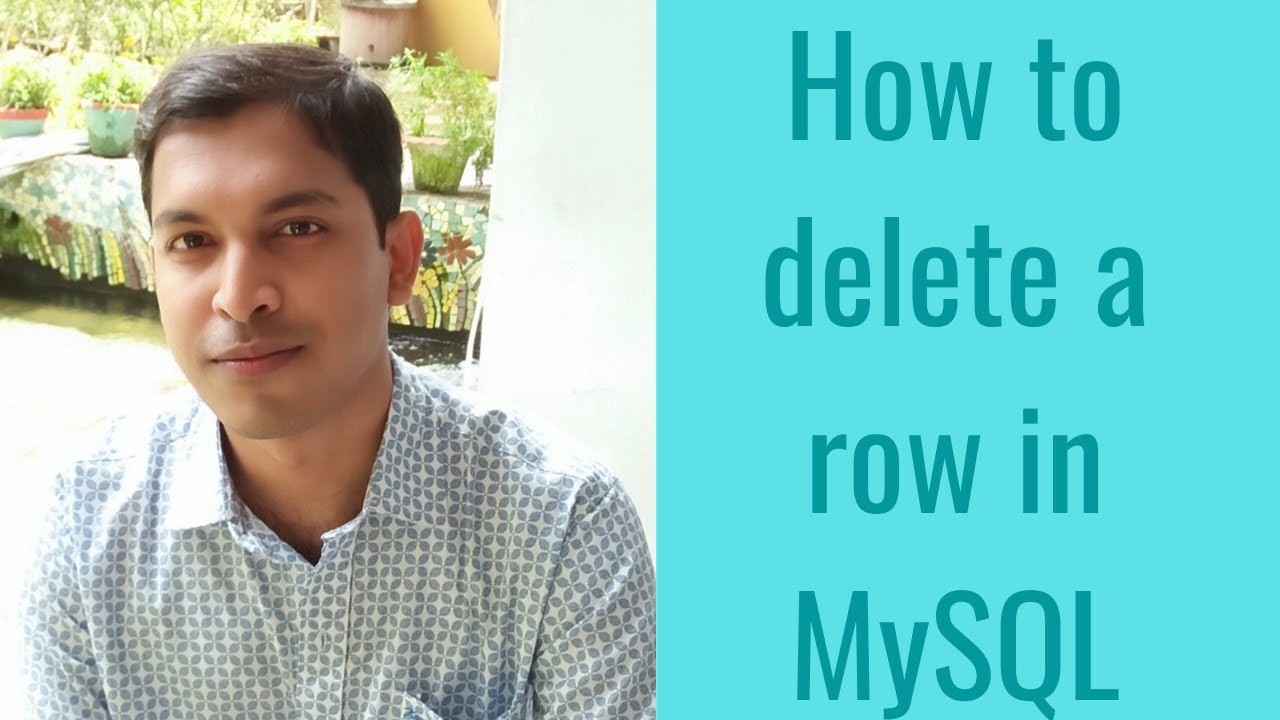 6 MySQL Tutorial For Beginners How To Delete A Row In MySQL YouTube 6 MySQL Tutorial For Beginners How To Delete A Row In MySQL YouTube