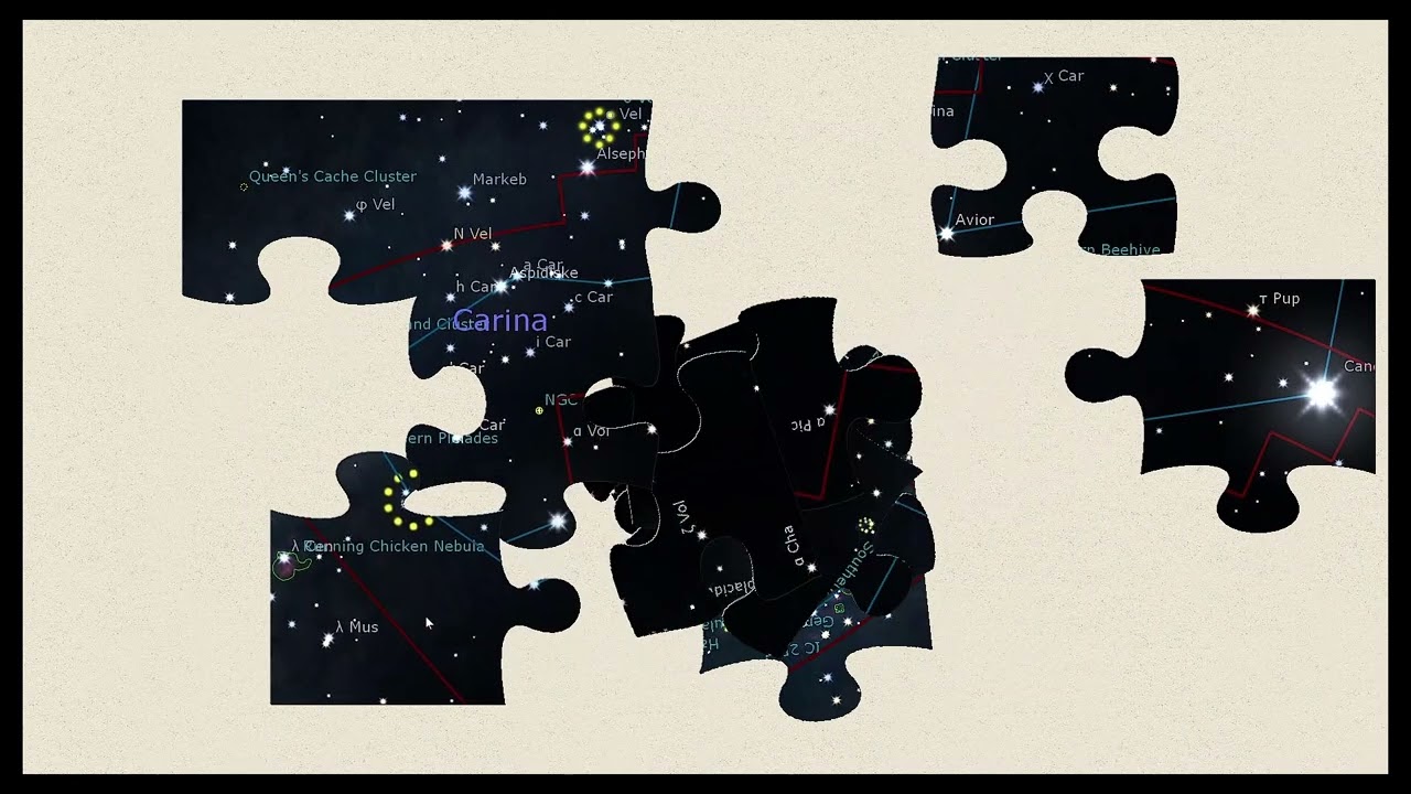 017 Carina Constellation Puzzle Game Play Video /Enjoy Jigsaw Puzzles ...