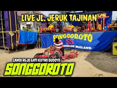 SONGGOROTO LIVE JL. JERUK TAJINAN - YouTube