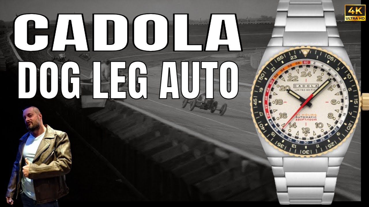 Cadola Watch Review | Dog Leg Automatic 24 Hour Watch - YouTube