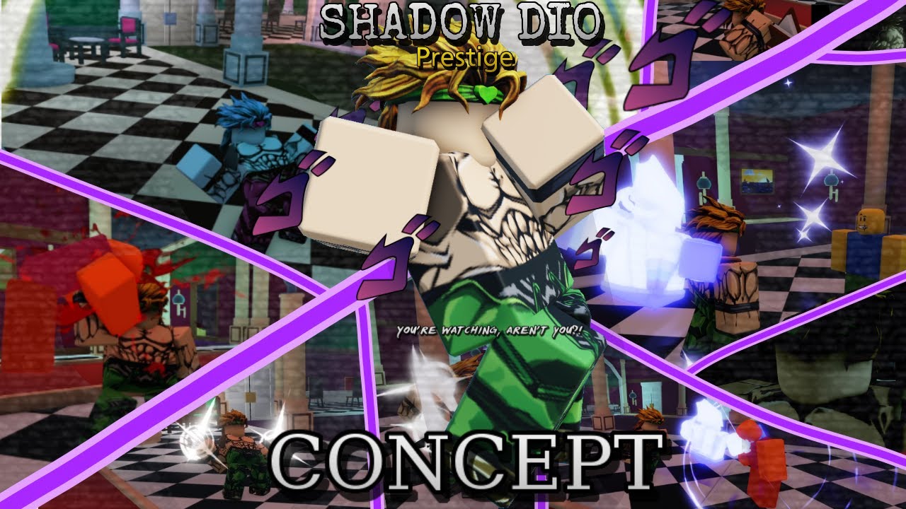 Shadow DIO PRESTIGE Concept | Anime Battle Arena - YouTube