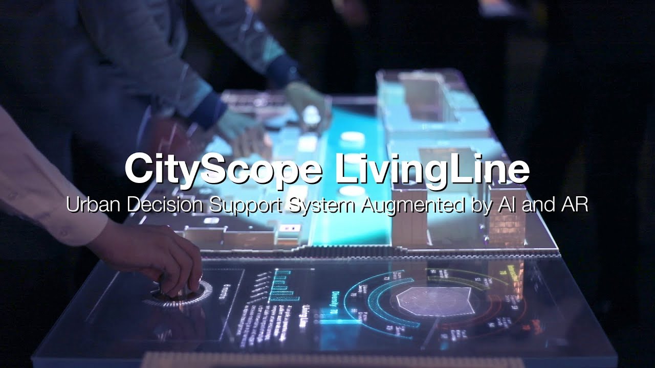 CityScope LivingLine Shanghai - Urban Decision Support System - YouTube