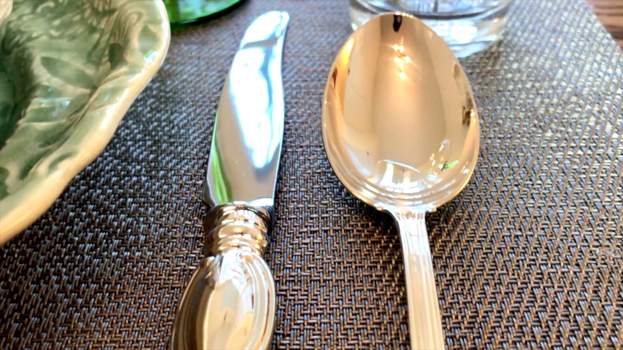 How to Set a Table for Lunch - YouTube