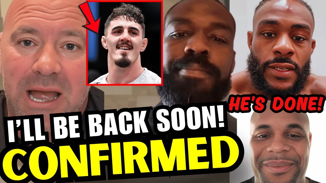 Jon Jones CONFIRMS HIS RETURN! DC GOES OFF on The UFC, UFC Des Moines ...