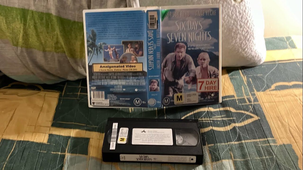 Opening & Closing To "Six Days, Seven Nights" (Touchstone Home Video) VHS New Zealand (1998 ...