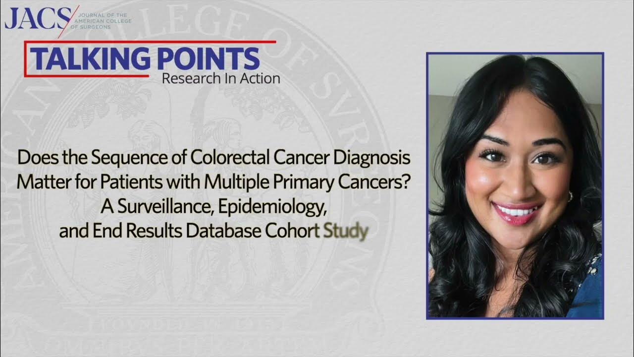 Colorectal Cancer Diagnosis Sequence Impact | JACS - YouTube