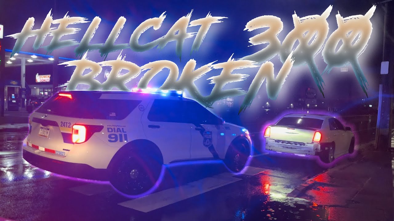 FIXING BROKEN HELLCAT 300!!! HELLCAT RAN FROM COPS! - YouTube