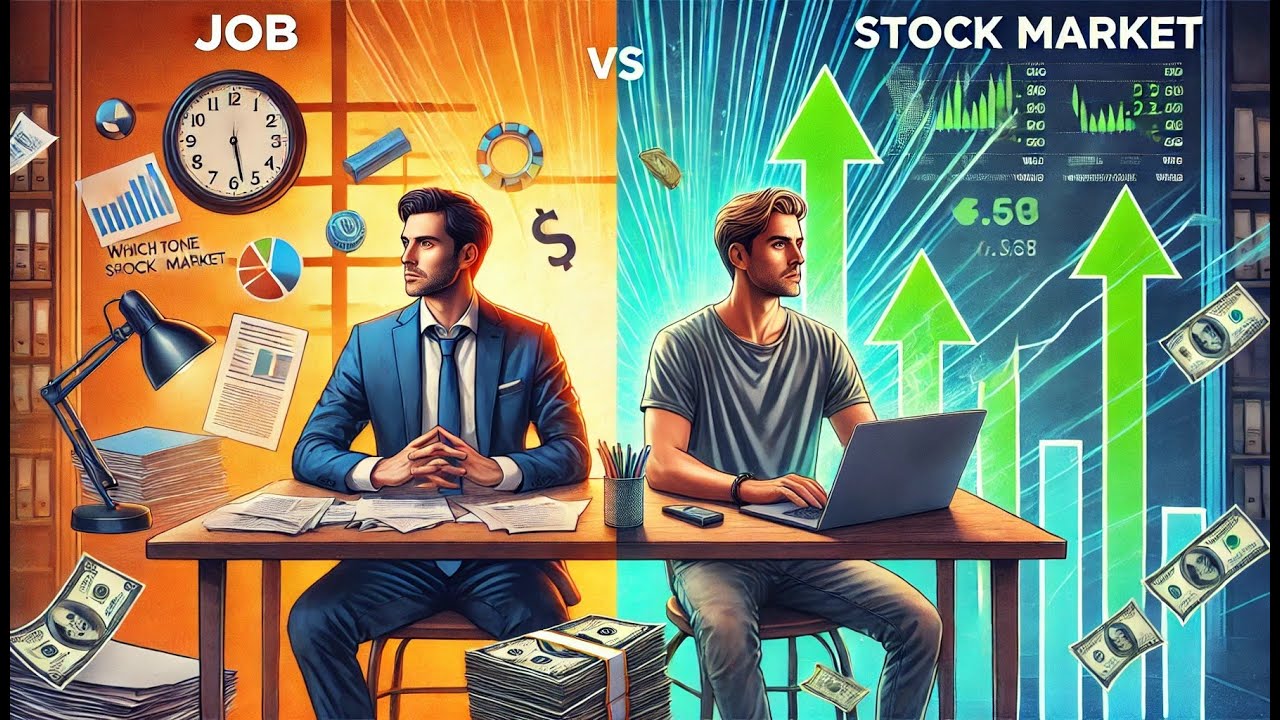 "Job vs Stock Market: Which One Will Make You Rich?" | "9 To 5 Job Vs ...