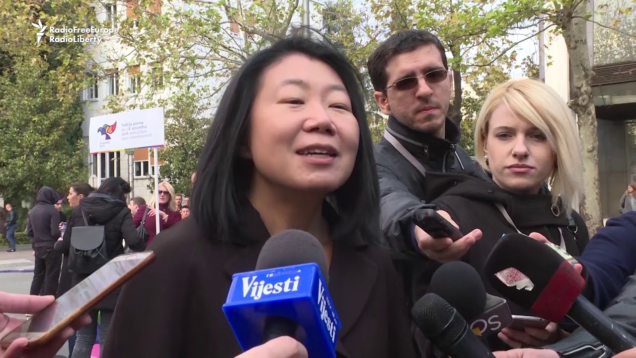 Montenegro Holds Sixth Annual Gay-Pride Event - YouTube