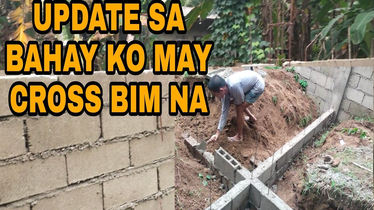UPDATE SA MONTING BAHAY KO MAY CROSS BIM NA TOLOY ANG PAG PAGAWA🙏🙏 ...