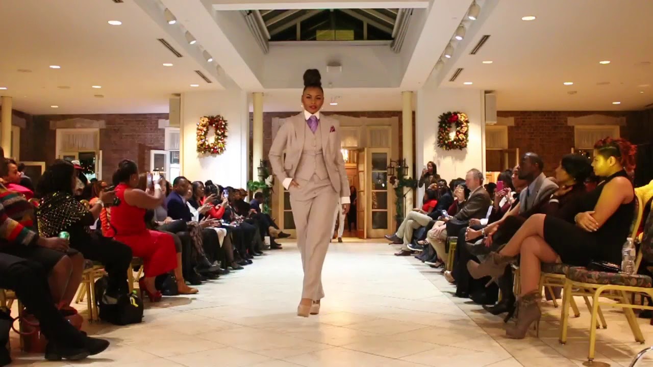 NY Fashion Meets DC Fashion Holiday Gala - Malcolm Staples sample - YouTube