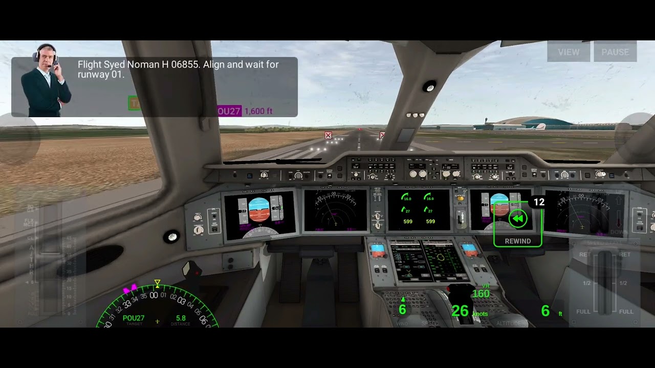 FULL TAKEOFF🛫 PIA AIRLINES ️️ AIRBUS A350 FLIGHT PK-06855 🛫 From ...