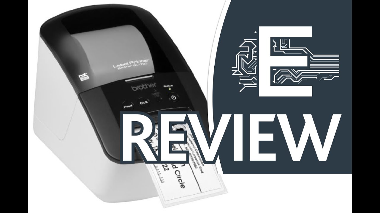 Brother QL-700 High-speedc Professional Label Prin Review - YouTube
