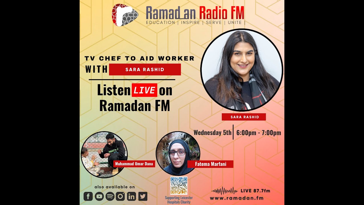 TV Chef to Aid Worker with Sara Rashid - YouTube
