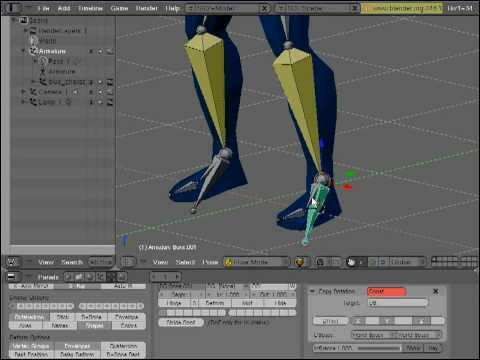Blender Rigging Tutorial-Part3 - YouTube