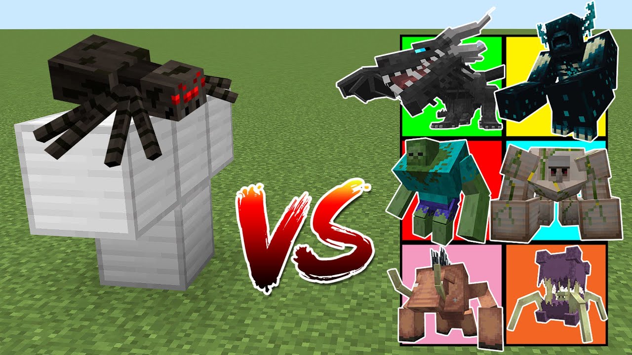 The SPIDER GOLEM vs ALL Mutants - YouTube