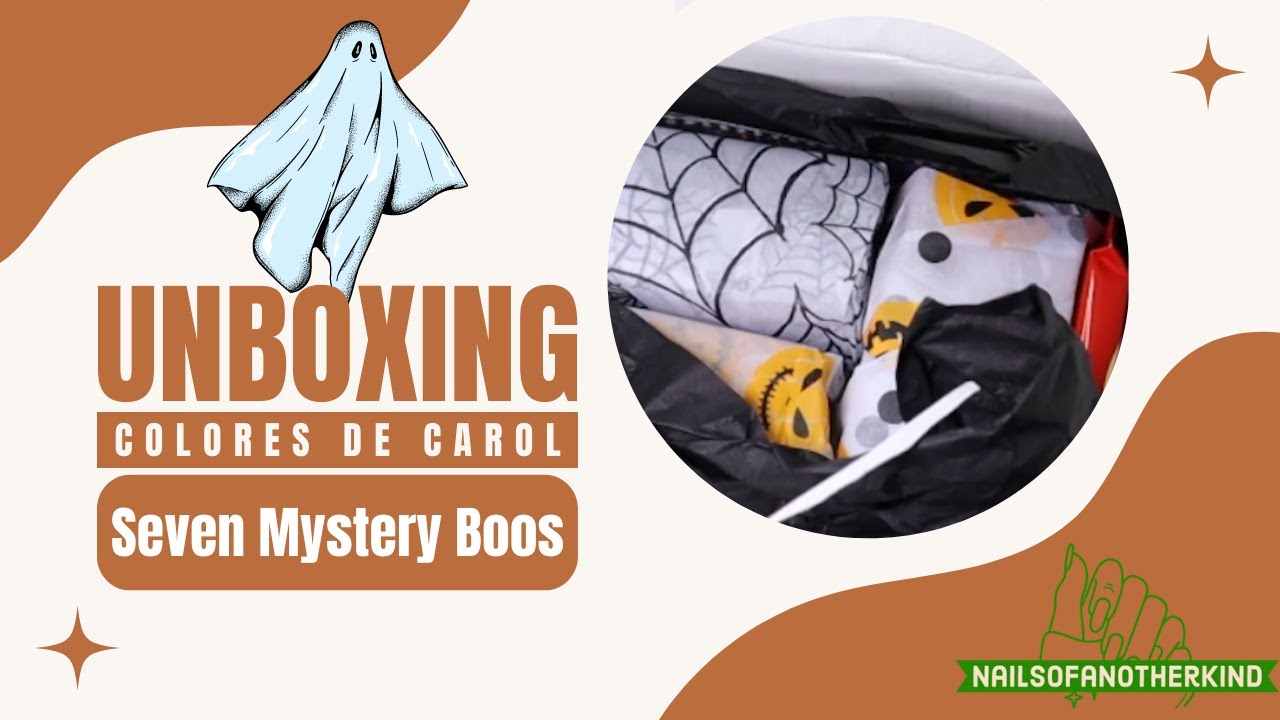 Colores De Carol's Mystery Boos Unboxing - YouTube