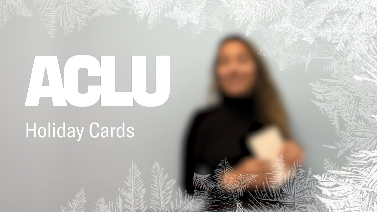 ACLU Staff Read This Year's "Holiday" Cards - YouTube
