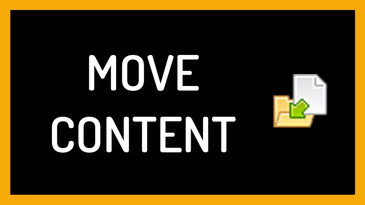 Moving Content Around in Blackboard Course - YouTube