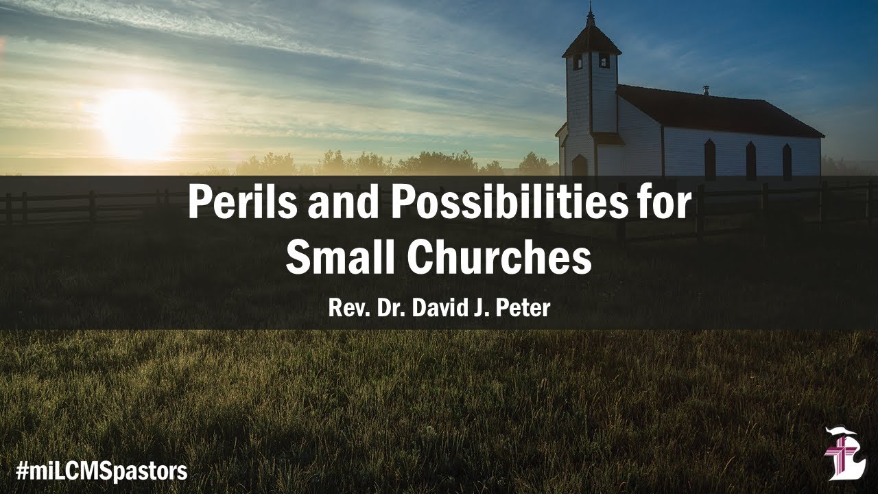 Session 2 – Rev. Dr. David J. Peter - Perils and Possibilities for ...