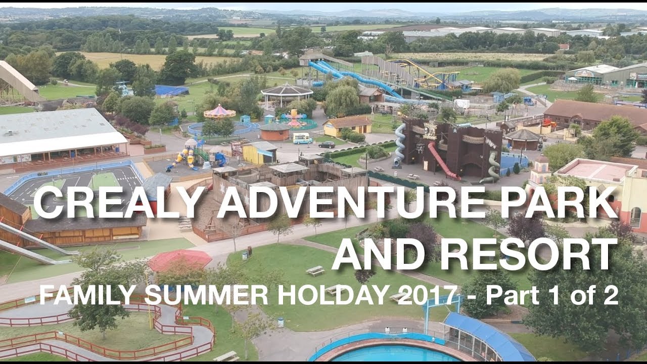 Crealy Adventure Park and Resort - Our Family Summer Holiday 2017 - YouTube