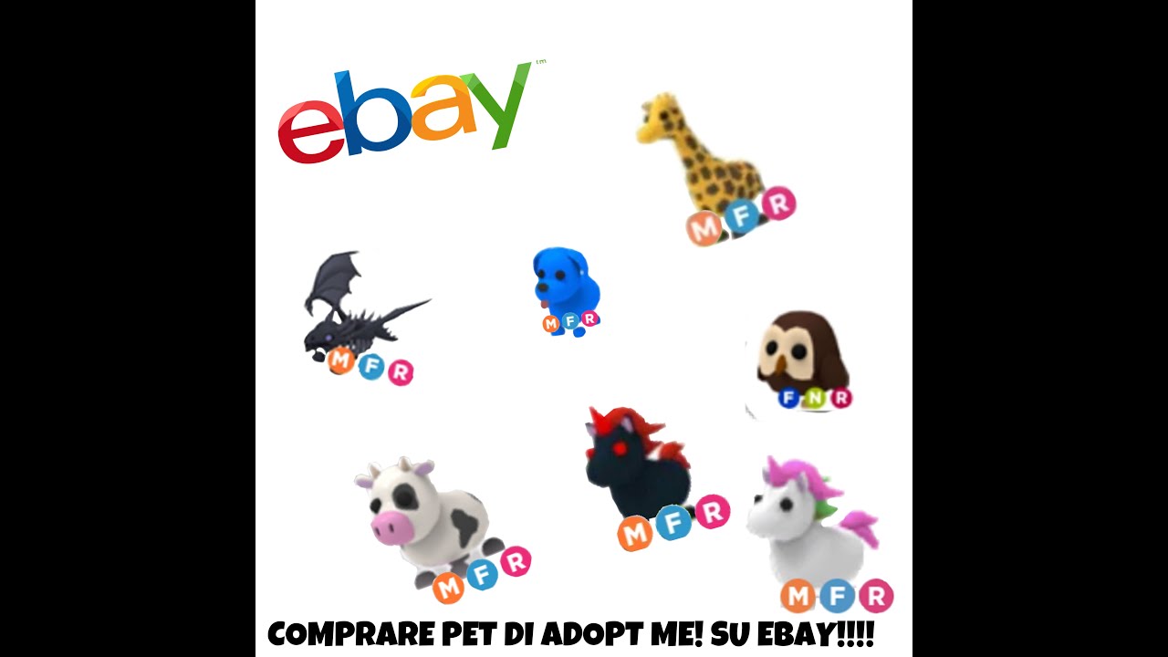 COMPRARE pet DI ADOPT ME! SU EBAY! - YouTube