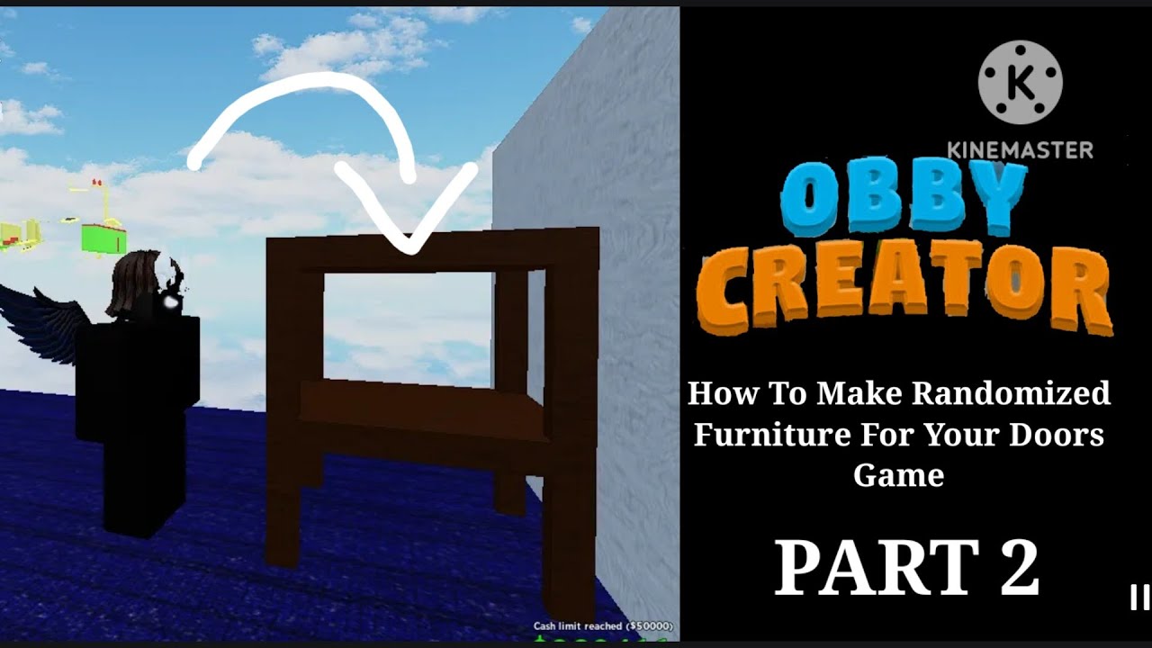 Obby Creator How To Make Furniture Generation Like Doors EASY (Part 2 ...
