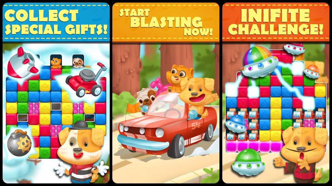 Block Puzzle Blast Gameplay Video - YouTube