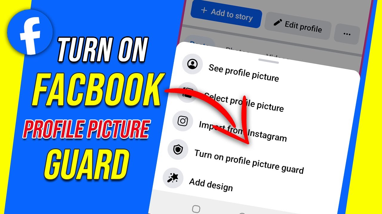 How To Turn On Profile Picture Guard In Facebook 2024 | Enable Facebook ...