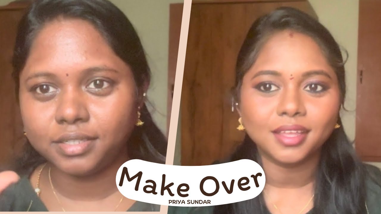 Dewy skin finish makeup look for beginners tutorial | step by step ...
