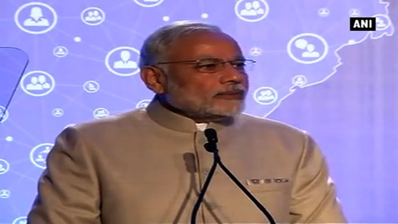 PM Narendra Modi Talks About Digital India Vision At The Silicon Valley ...