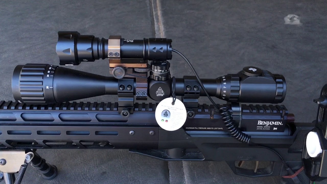 UTG Hunter IR 4-16x40 AO Quick Look - YouTube