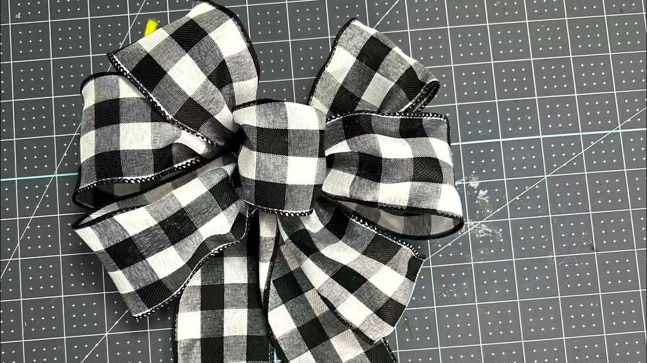 How to make a bow step by step/easy tutorial! #17 - YouTube