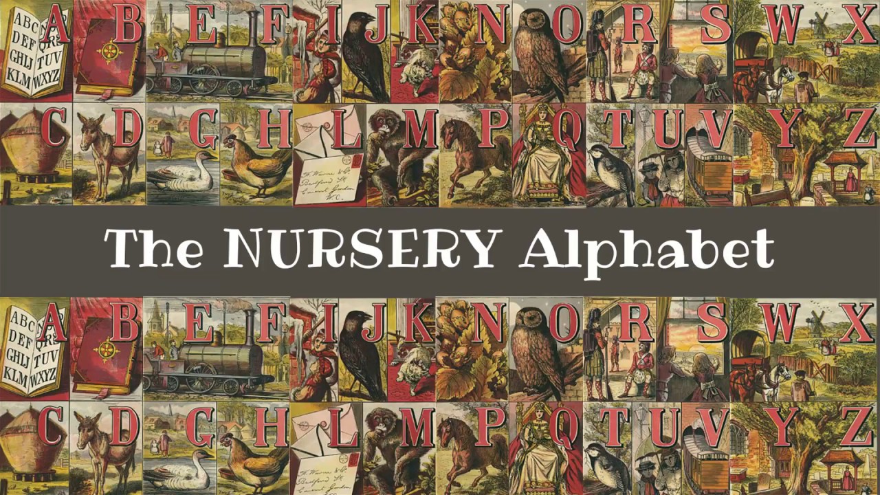 Alphabet Nursery Rhyme - READ ALOUD children's English poem - ABC song ...