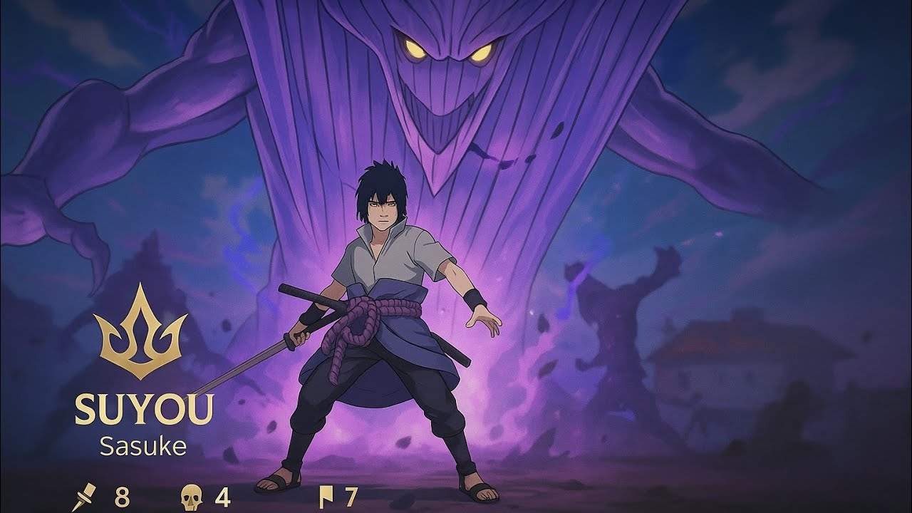Sasuke Uchiha FREE Skin in Mayhem Mode!? | INSANE MLBB Gameplay 2025 ...