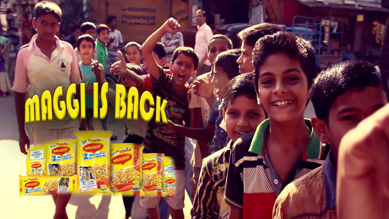 MAGGI is BACK | Maggi Returns | #wemissedyou - YouTube