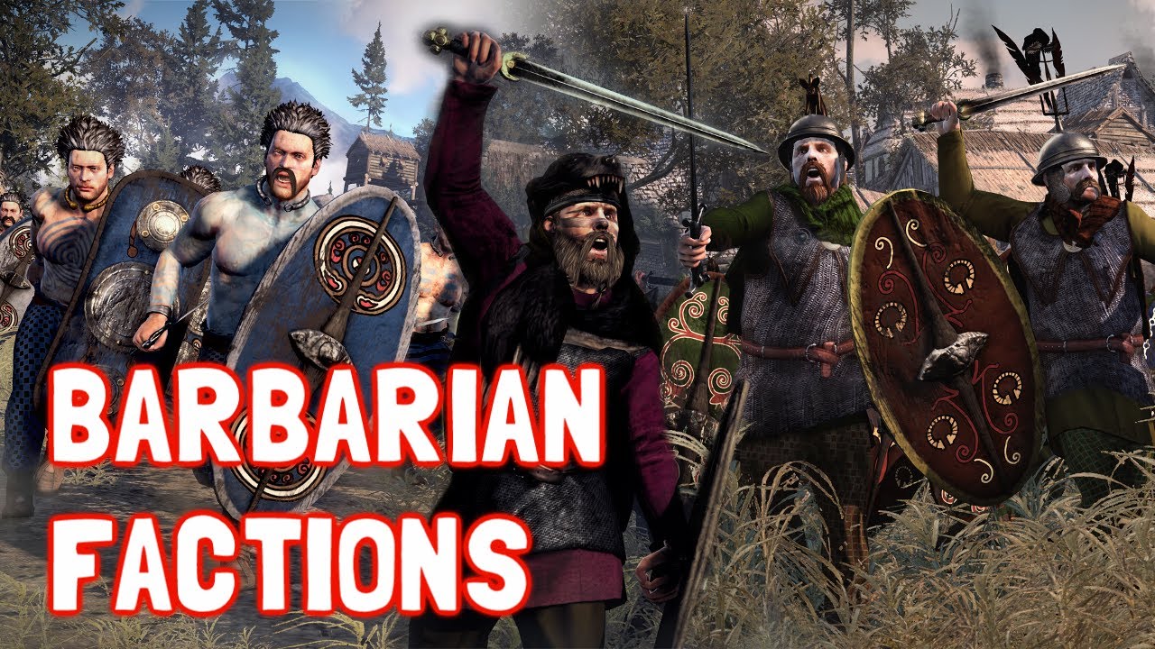 Total War Rome II - Choosing between Barbarian Factions! - YouTube
