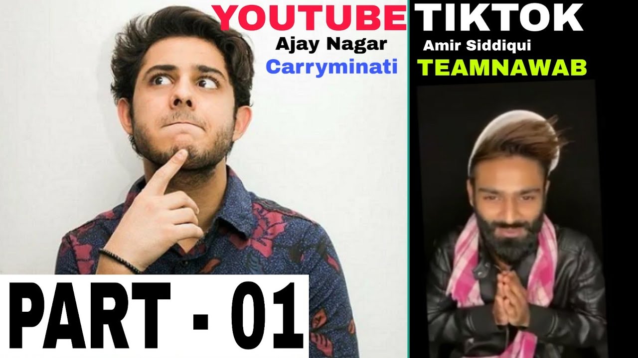 Indian meme || part - 1 || Amir Siddiqui vs carryminati || Only for 18 ...