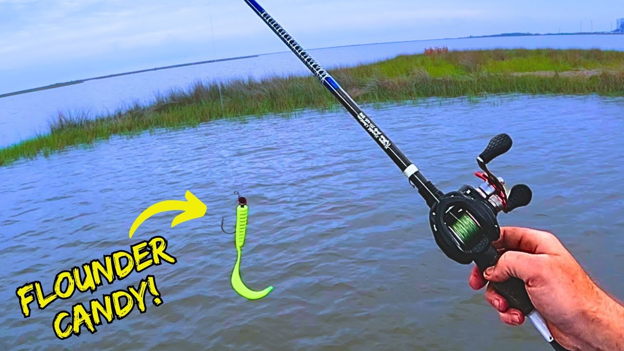 This *SCENTED BAIT* had FLOUNDER (Fluke) Flying in the Boat! - YouTube