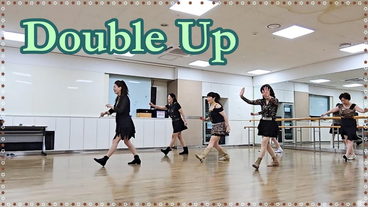 Double Up - Line Dance/ Intermediate Phrased/계양롯데 중급반 수업영상 - YouTube