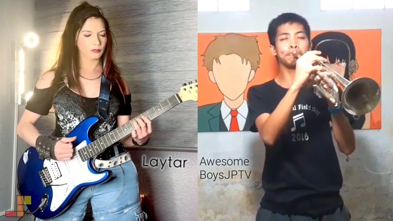 Donner Guitar Challenge - Laytar vs TRUMPET - YouTube