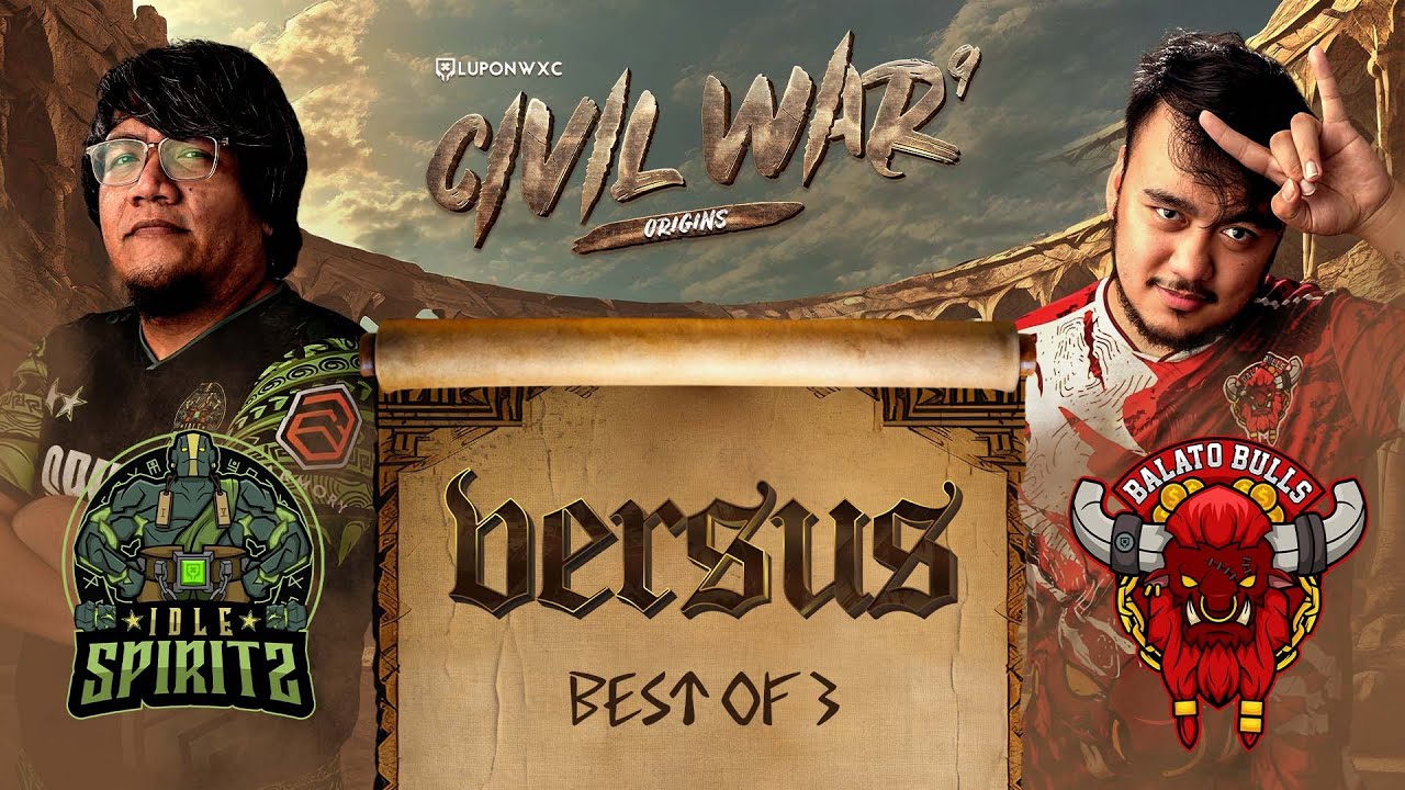 Balato Bulls vs Idle Spirits (BO3) | Lupon Civil War S9 - Pre-season ...