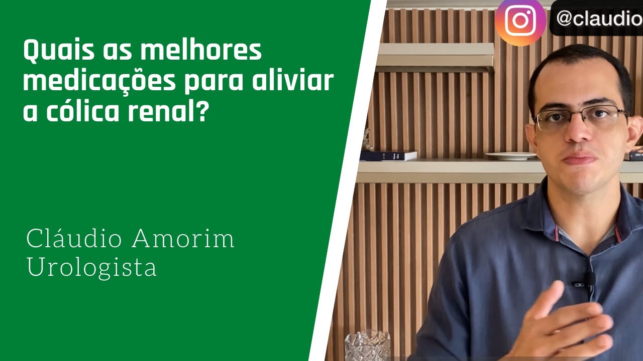 Quais as melhores medicações para aliviar a cólica renal? [Remédios ...