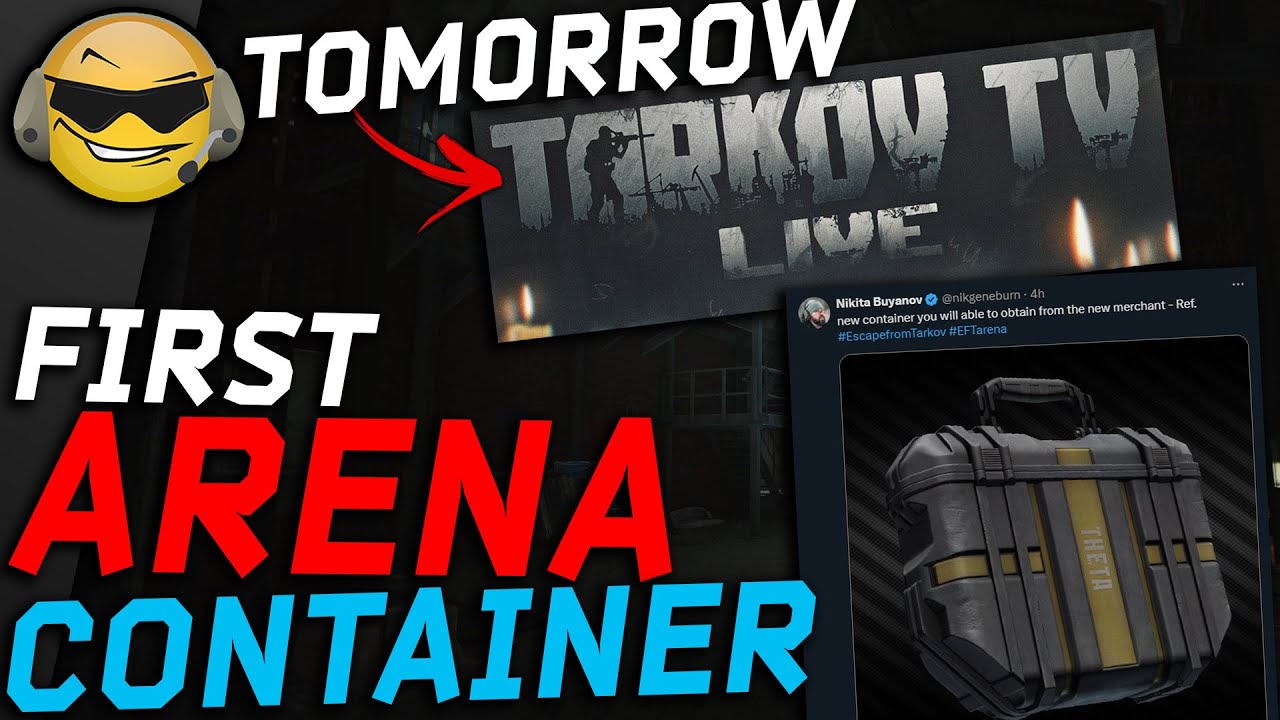 NEW Container, New "Loot" Stim & TarkovTV Tomorrow // Escape from Tarkov News - YouTube